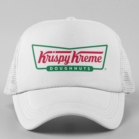 Accessories | New Krispy Kreme Doughnuts Foam Trucker Mesh Snapback Hat ...
